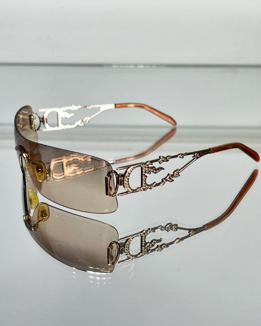 Extremely Rare Dior Flame Rimless Glasses By John Galliano, Barang ...