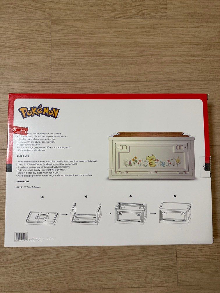 Fairprice Loyalty - Foldable Pokemon Storage Box, Furniture & Home ...