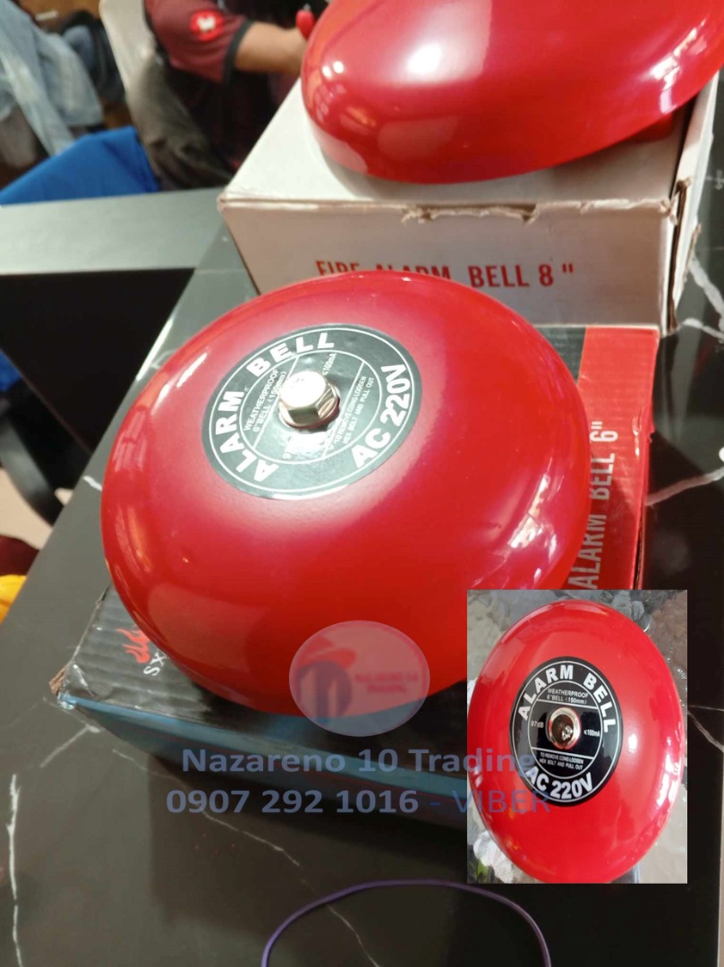 Fire alarm bell 6inches 24, Commercial & Industrial, Construction ...