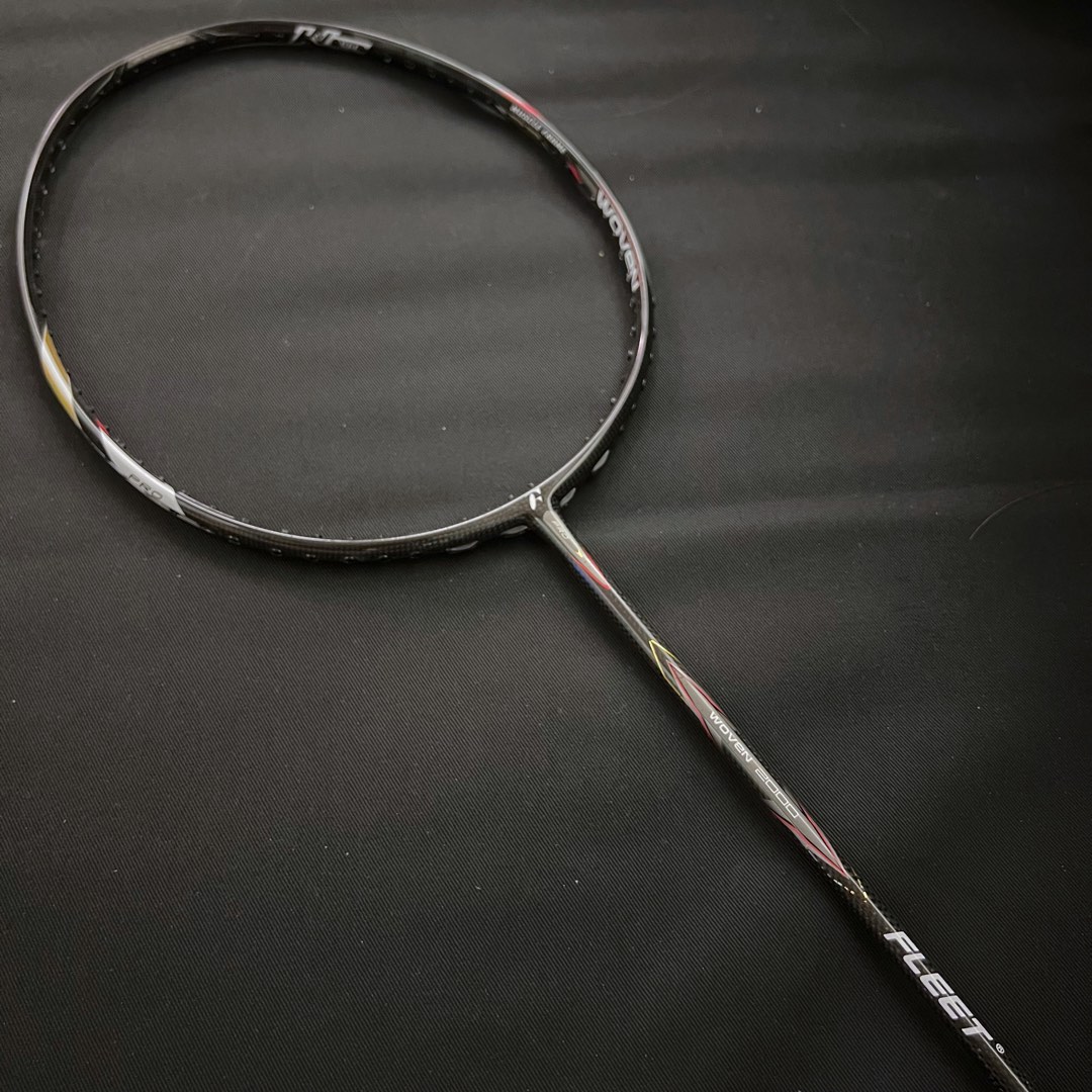 Fleet woven 2000 / Felet woven 2000 3U 羽毛球拍 Badminton Racket, 運動產品, 運動與 ...