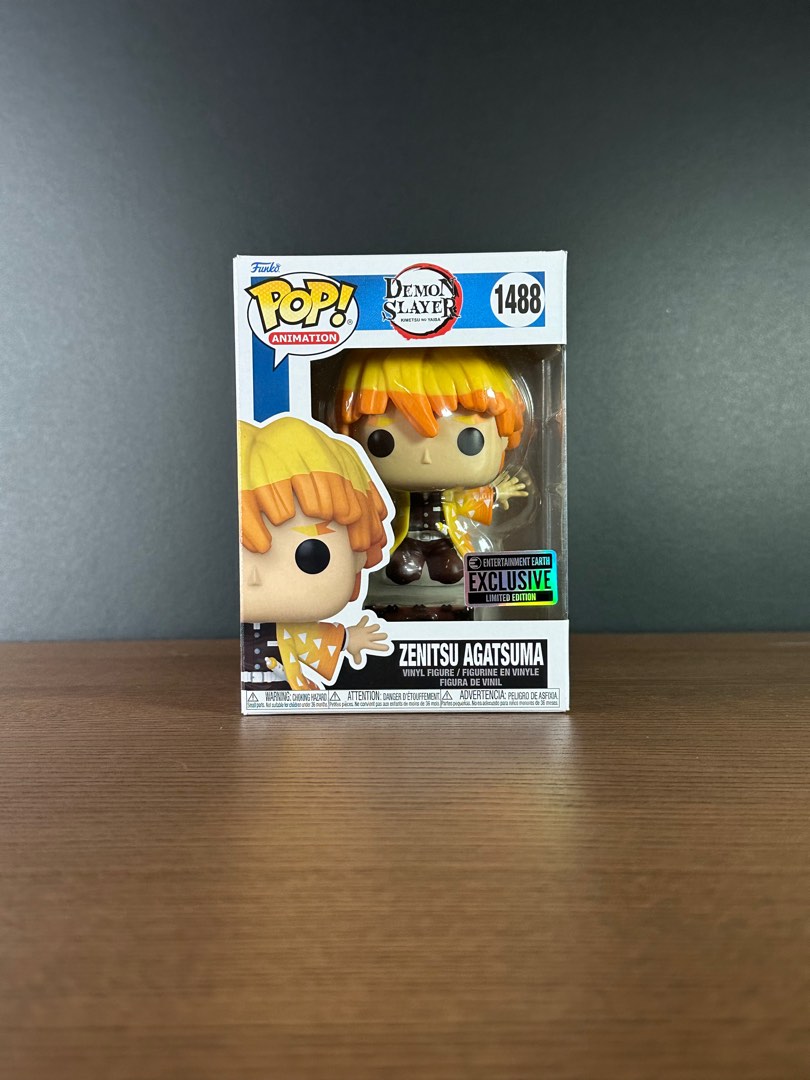 FUNKO POP Demon Slayer Zenitsu Agatsuma, Hobbies & Toys, Toys & Games ...