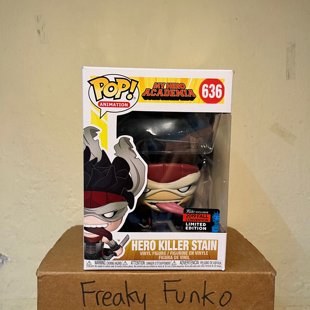 Funko pop My Hero Academia- Hero Killer Stain (NYCC exclusive), Hobbies ...