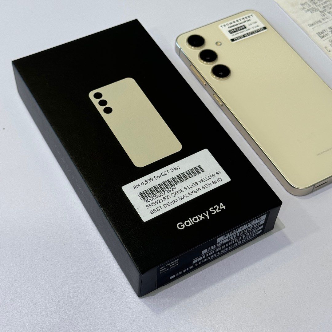 Galaxy S24 5G Amber Yellow 512GB, Mobile Phones & Gadgets, Mobile ...