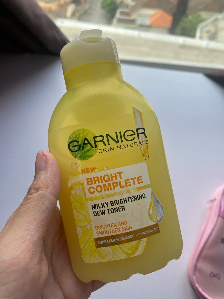 Garnier Bright Complete Milky Brightening Dew Toner, Beauty & Personal ...