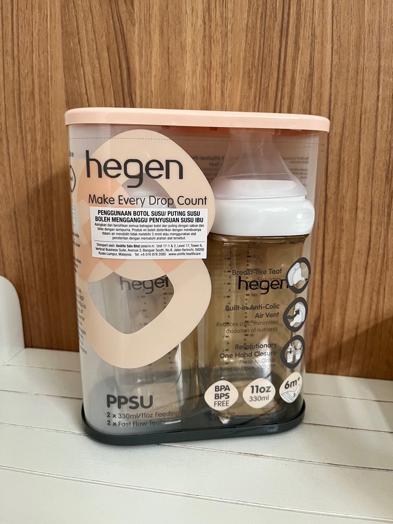 Hegen Bottle Duo set 330ml/11oz, Babies & Kids, Nursing & Feeding ...
