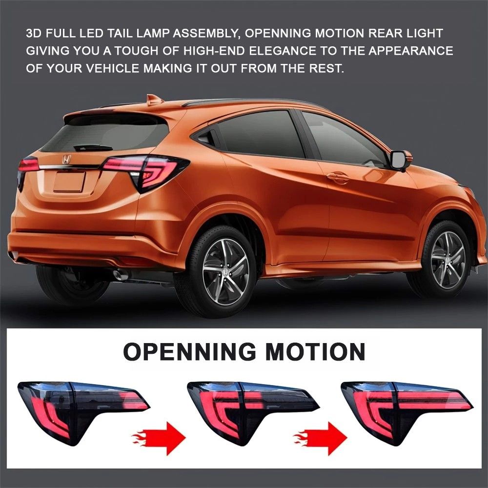 Honda Vezel / HR-V Tail Lights, Car Accessories, Accessories on Carousell