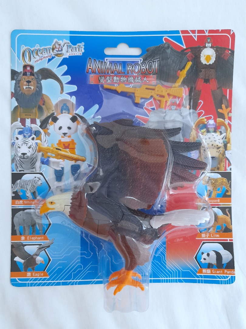 Hong Kong Ocean Park Animal Robot Eagle Action Figure [Transformers ...