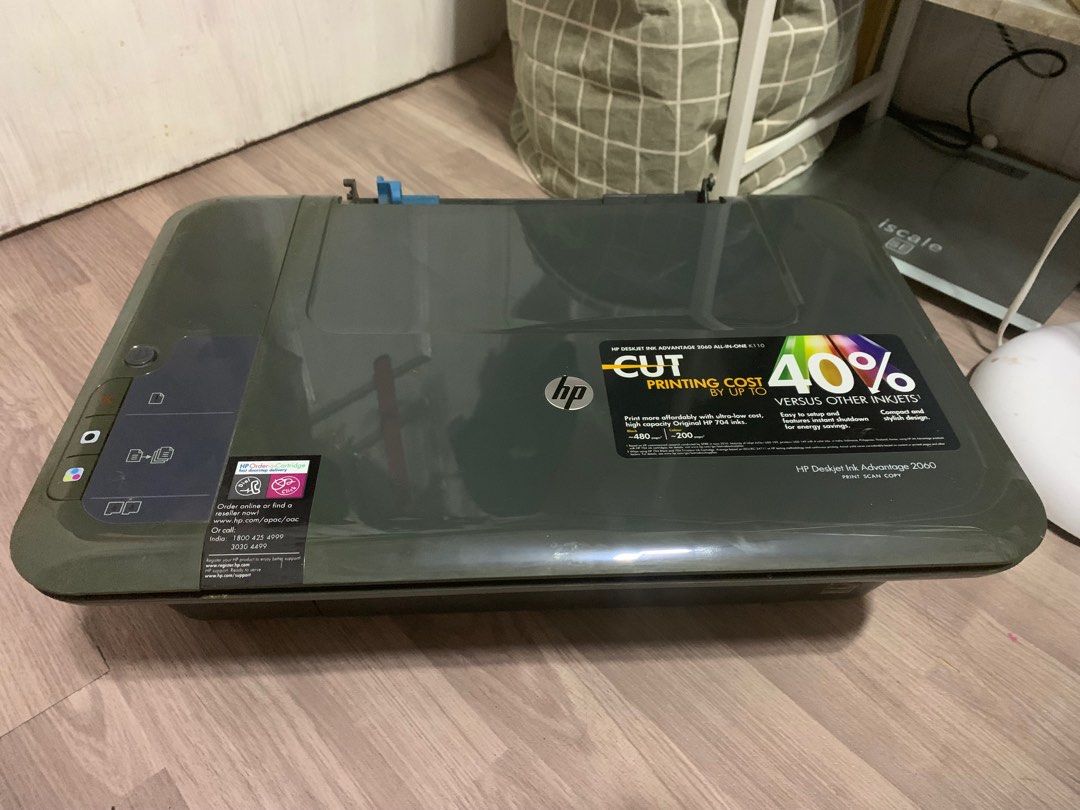 HP DESKJET INK ADVANTAGE 2060, Computers & Tech, Printers, Scanners ...