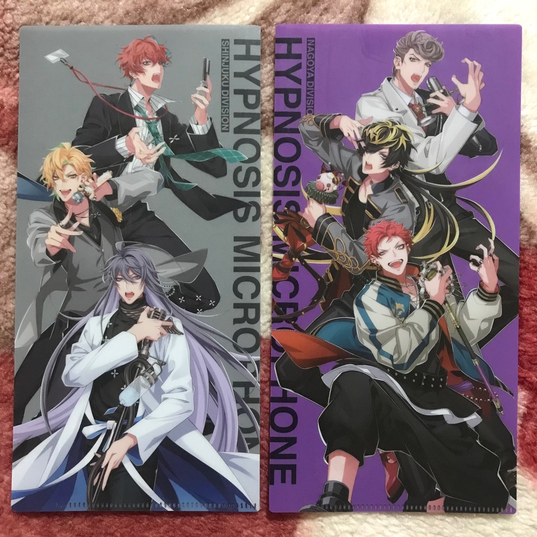 Hypnosis Mic Matenro & Bad Ass Temple Long Mini Clear File Set, Hobbies ...