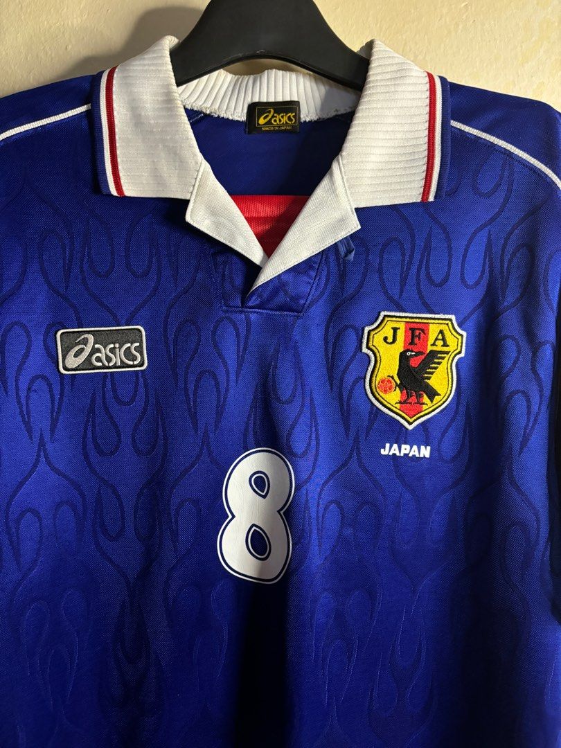 Japan 1998 Home jersey, Men's Fashion, Activewear on Carousell