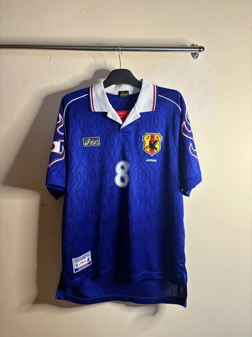 Japan 1998 Home jersey, Men's Fashion, Activewear on Carousell