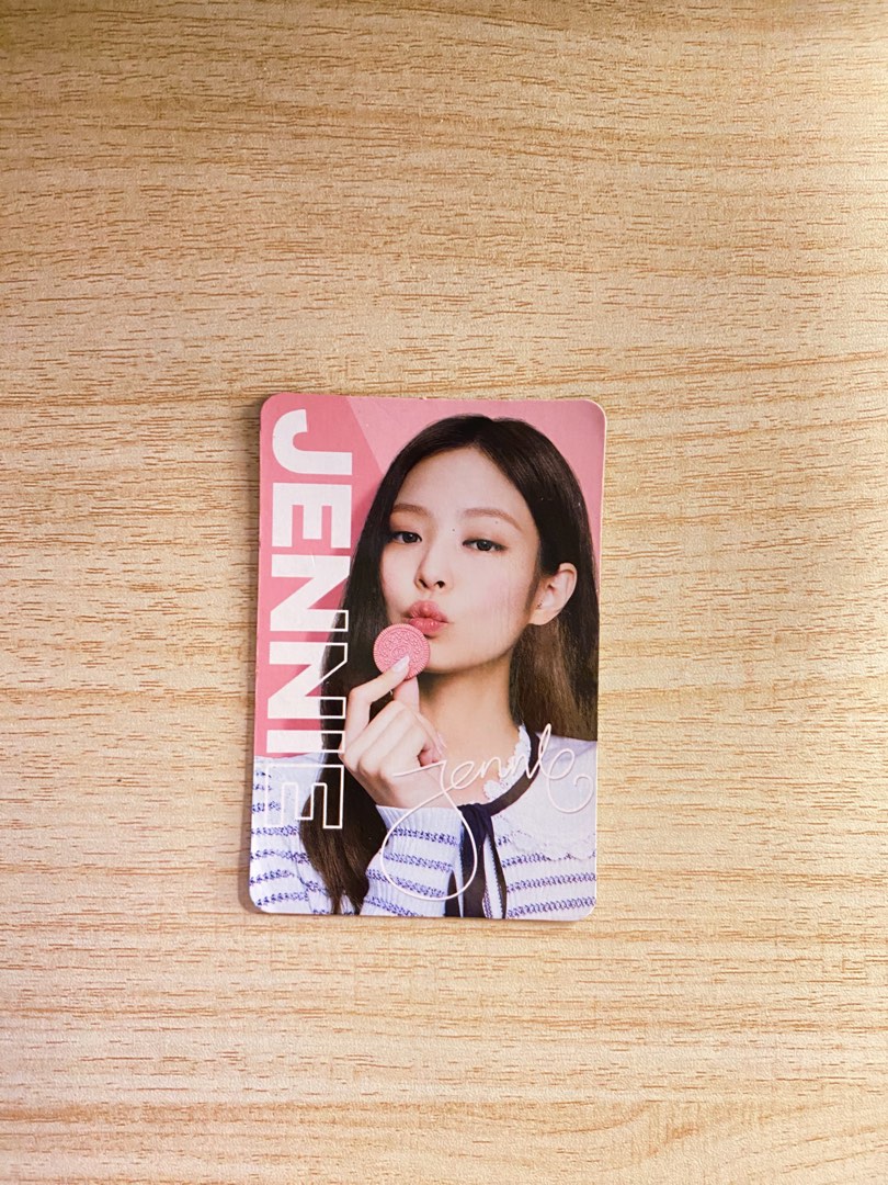 Jennie Oreo Photocard Blackpink POB, Hobbies & Toys, Memorabilia ...
