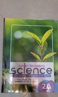 Junior secondary science mastering concept and skills work book 3A 或答案 ...
