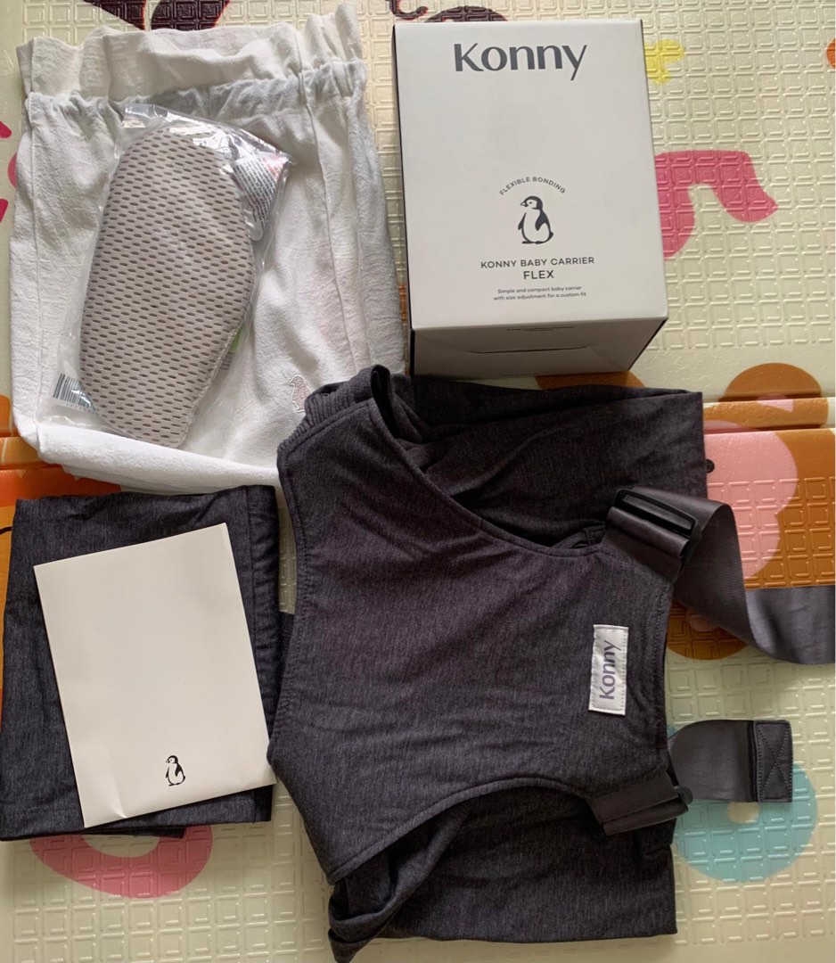 Konny Baby Carrier FLEX Elastech with Head Support, Babies & Kids, Going Out, Carriers & Slings ...