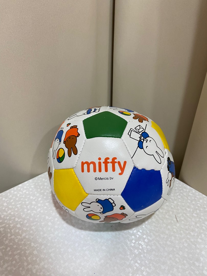 Miffy Soft Soccer Ball, Babies & Kids, Infant Playtime on Carousell