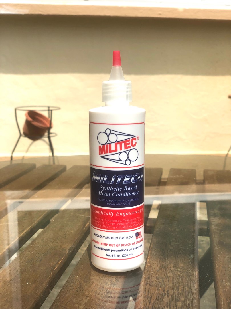 SG60 promo at $60 for the month of August. Militec 1 metal conditioner ...