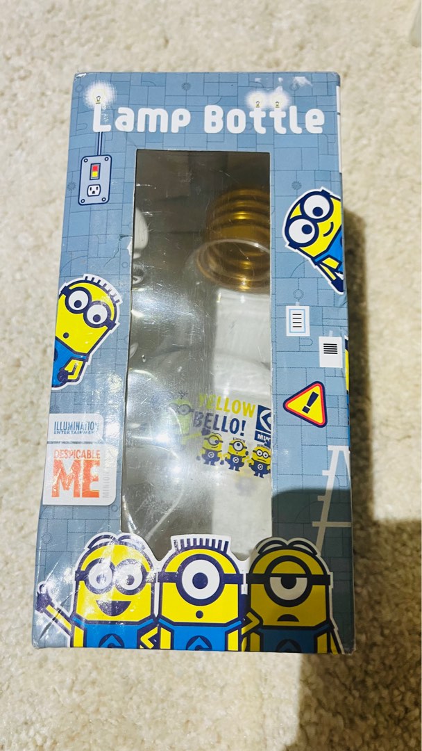 Minion Fancy Lamp, Hobbies & Toys, Toys & Games on Carousell