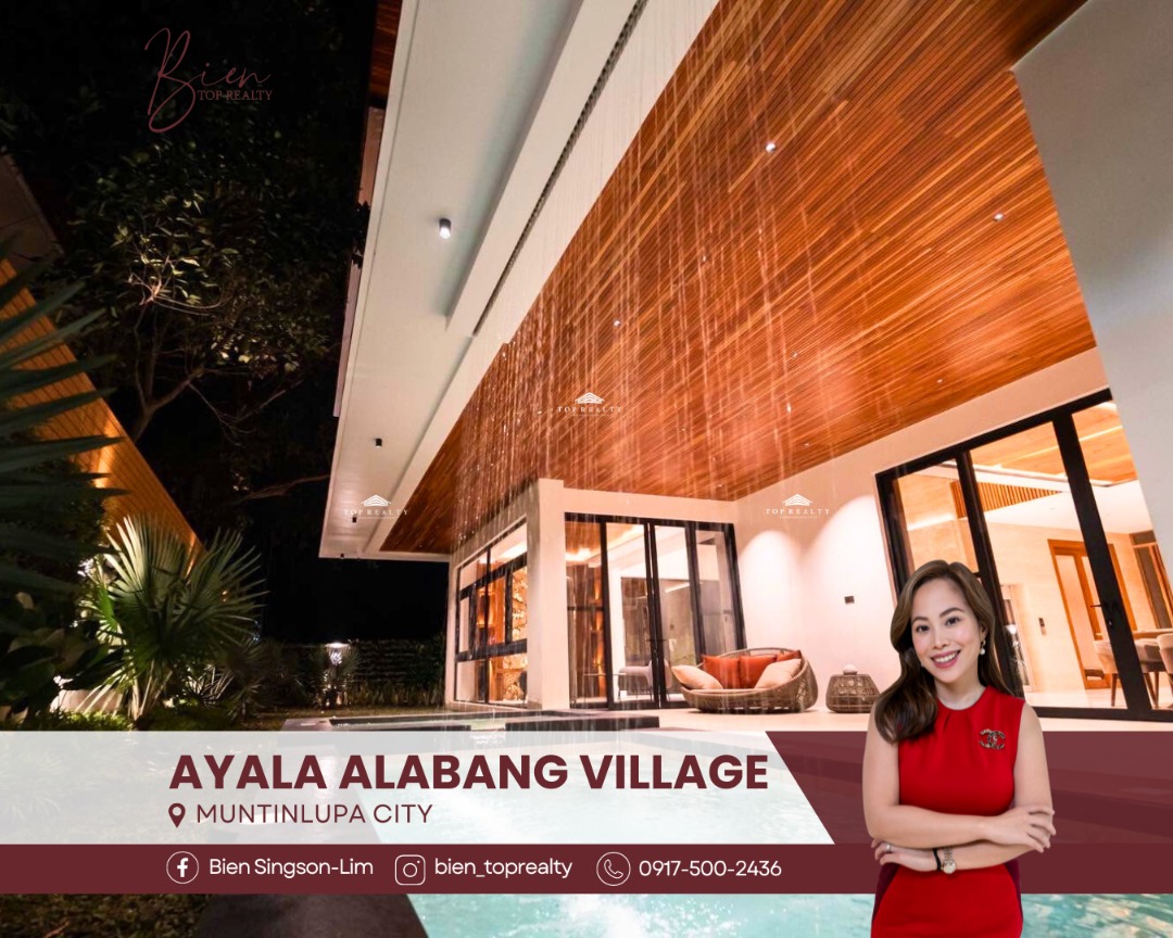 Modern High-End Ayala Alabang Village House for Sale with Pool, Spa ...