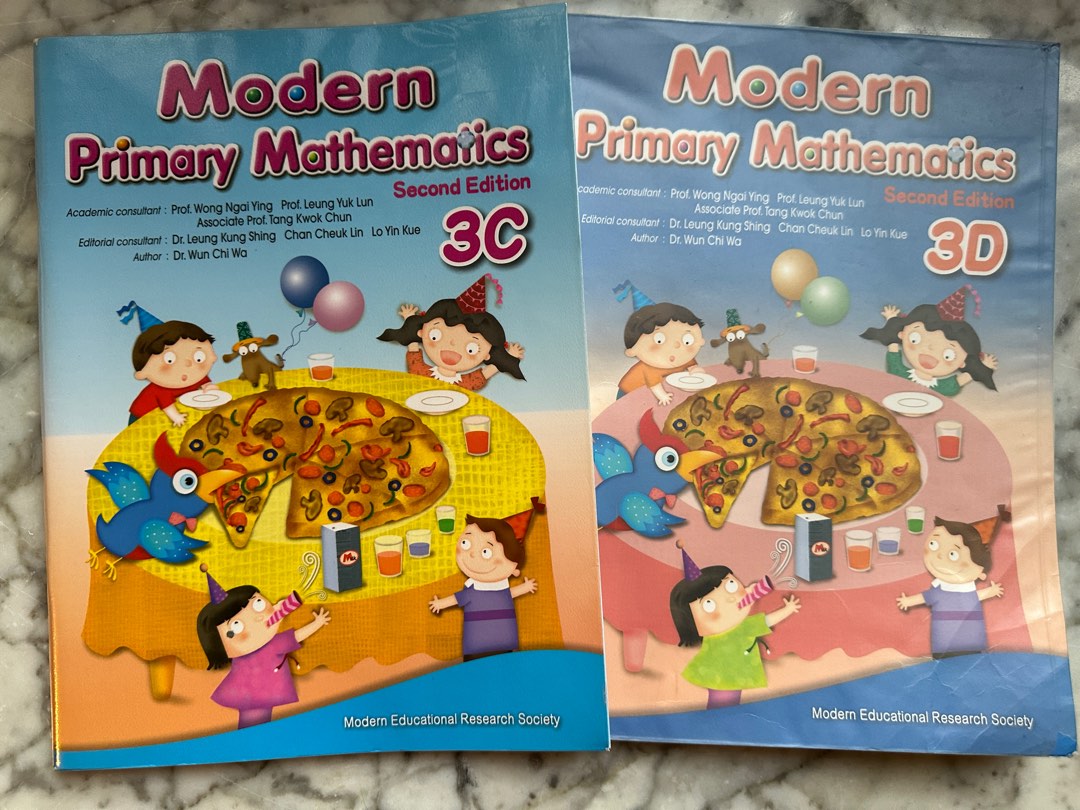 Modern Primary Mathematics 3C,3D, 興趣及遊戲, 書本 & 文具, 教科書 - Carousell