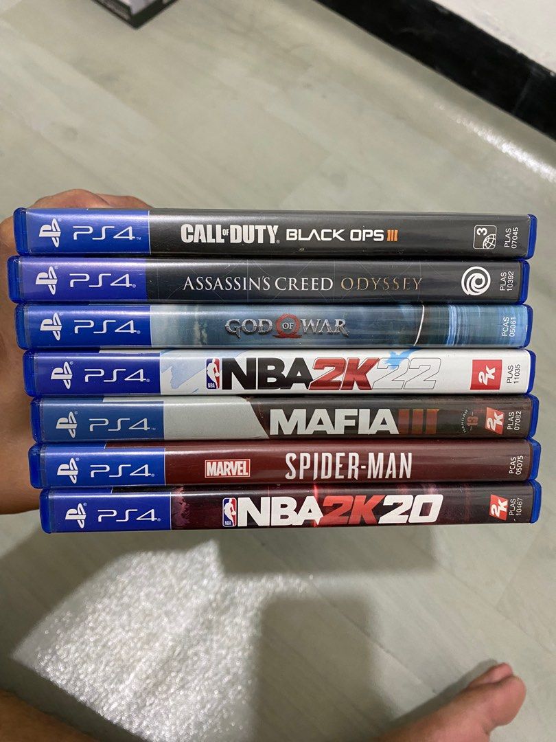 NBA 2k20 / Spiderman / God of War / Assassins Creed / call of duty-m ...
