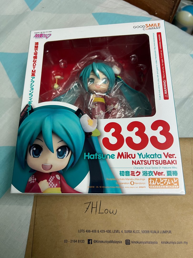Nendoroid 333 Hatsune Miku Natsubaki Yukata Version, Hobbies & Toys ...