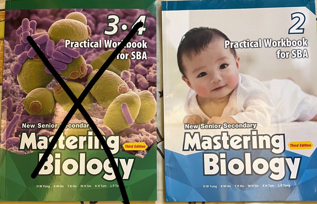 New Senior Secondary Mastering Biology practical WB for SBA (third edition) 2, 興趣及遊戲, 書本 & 文具 ...