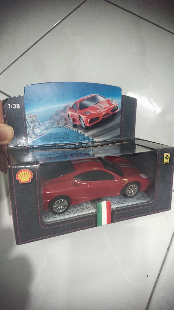 New Shell V Power 430 Scuderia Ferrari 1:38 Scale Battery Powered ...