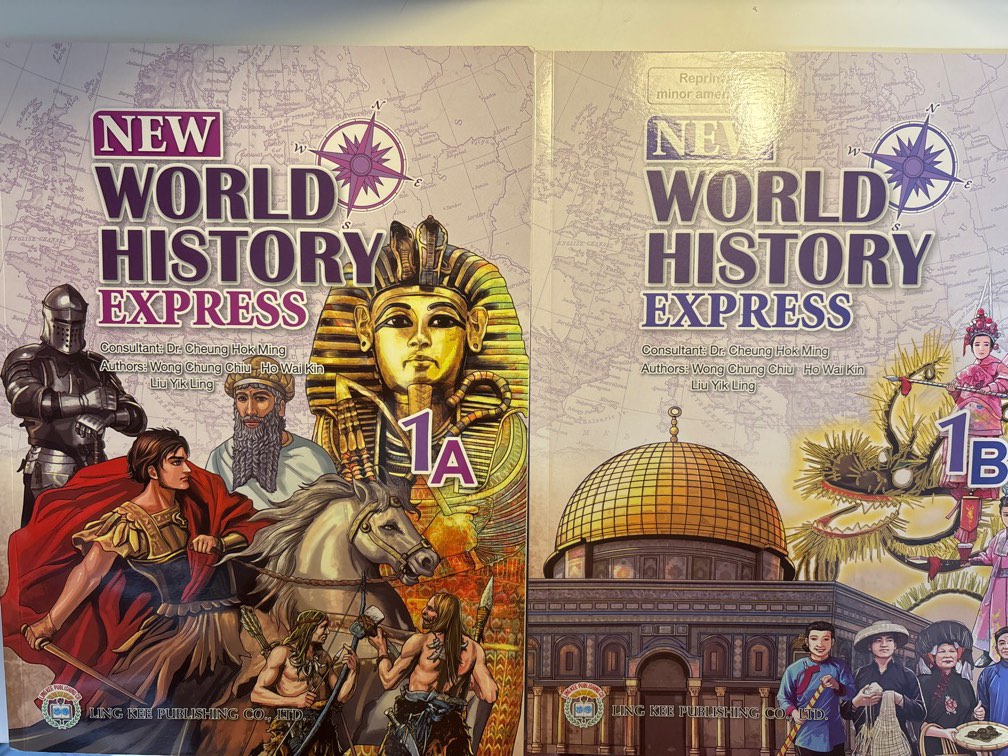 New world history express 1A, 1B, 興趣及遊戲, 書本 & 文具, 教科書 - Carousell