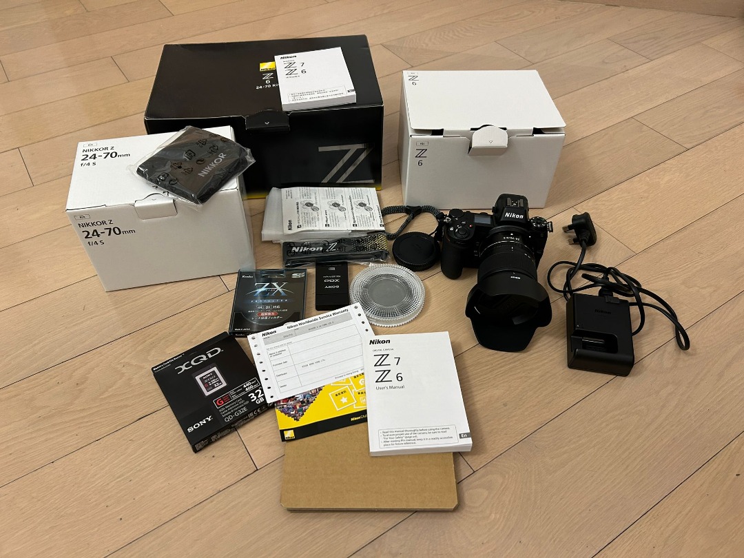 Nikon Z6 Kit with NIKKOR Z 24-70mm F/4 S Zoom, 攝影器材, 鏡頭及裝備 - Carousell
