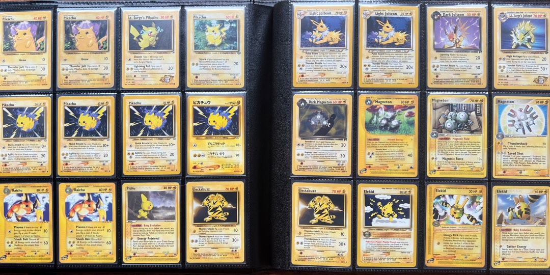 Non-Holo Vintage Pokemon Cards (Ex, Base Set, Jungle, Gym, Fossil ...