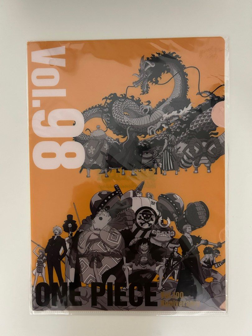 One Piece A4 File - Vol.98, Hobbies & Toys, Stationery & Craft, Art ...