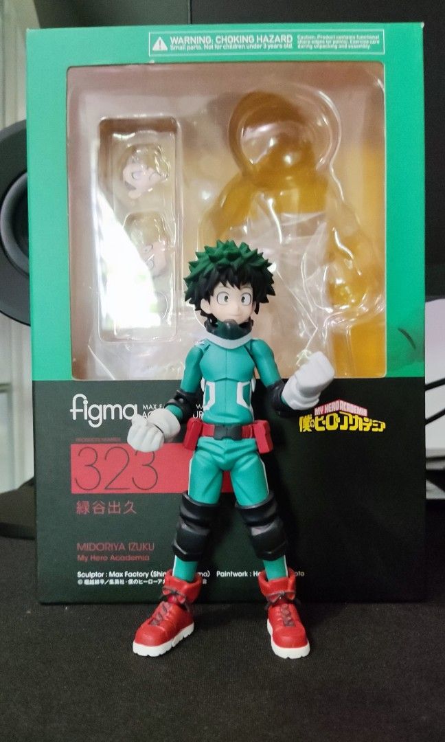 (Original ) Figma Midoriya Deku, Hobbies & Toys, Toys & Games on Carousell