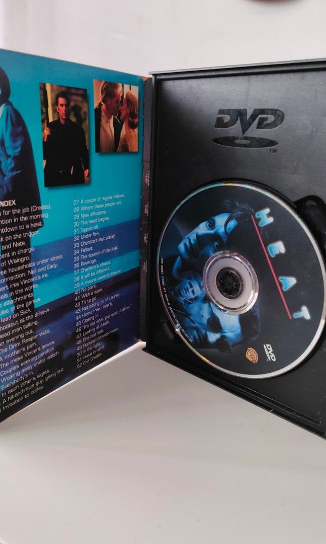 Original DVD "Heat", Hobbies & Toys, Music & Media, CDs & DVDs on Carousell