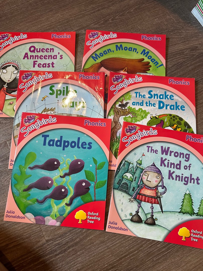 Oxford reading tree phonics series 正版, 興趣及遊戲, 書本 & 文具, 小朋友書 - Carousell