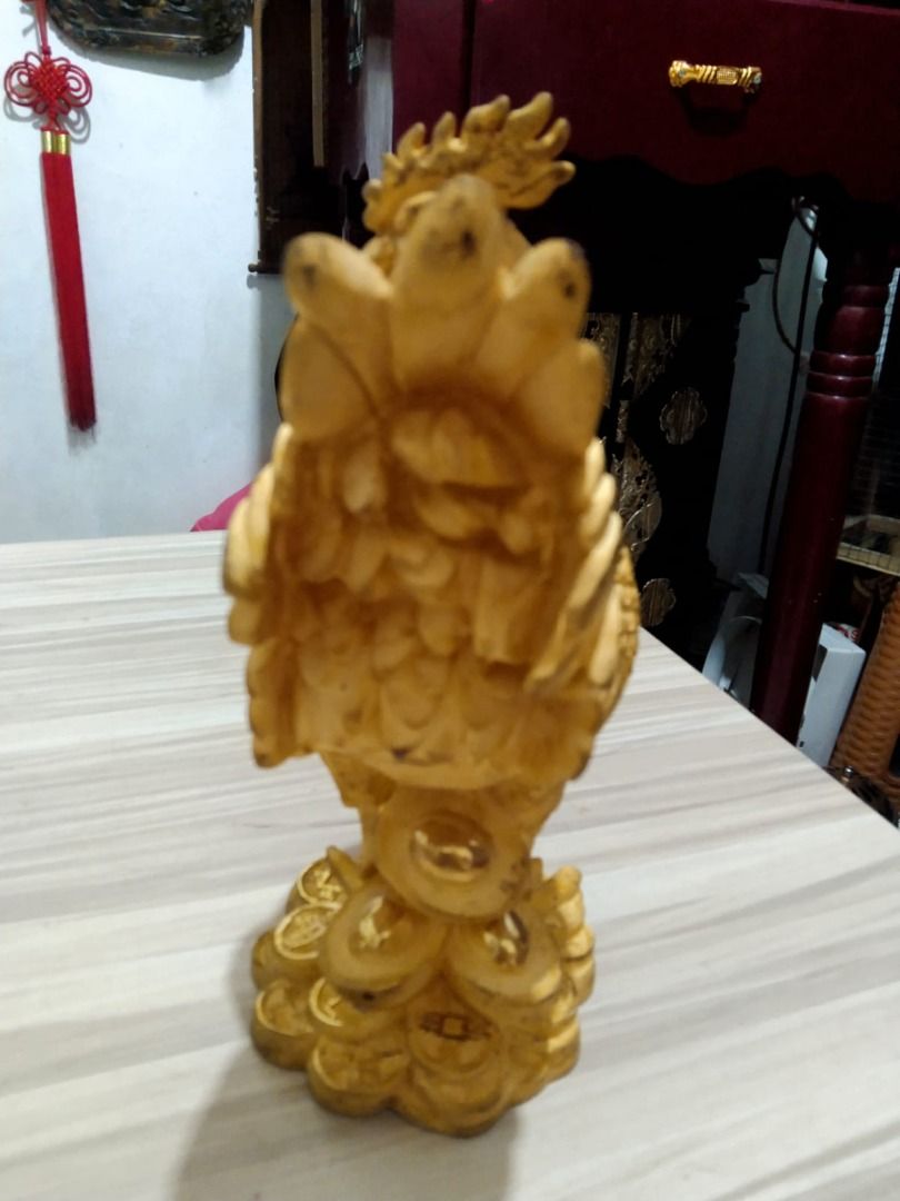 Pajangan Ayam Fengshui Kuno Jadul Antik, Antik, Pajangan di Carousell