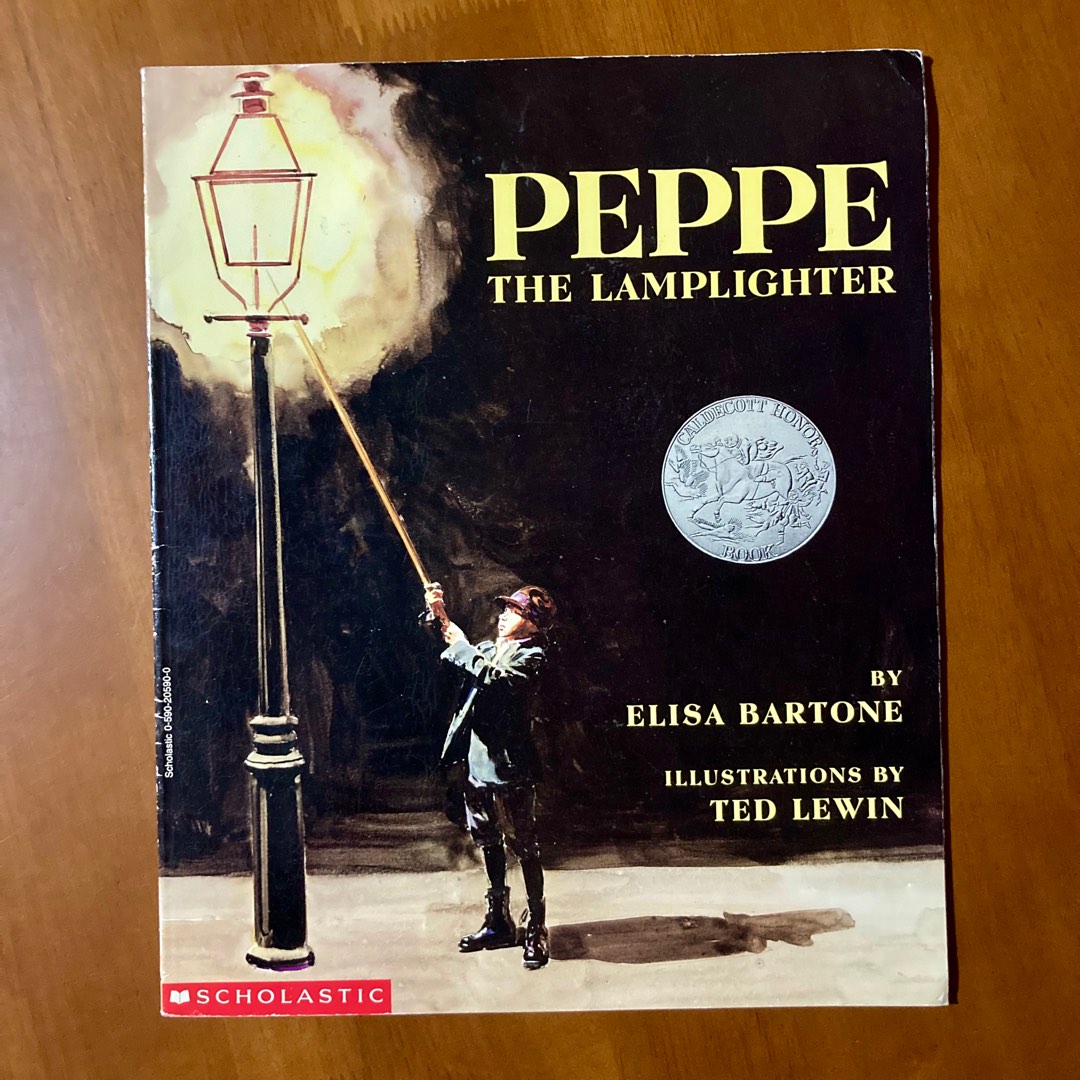 Peppe the Lamplighter by Elisa Bartone, Illustrated by Ted Lewin ...