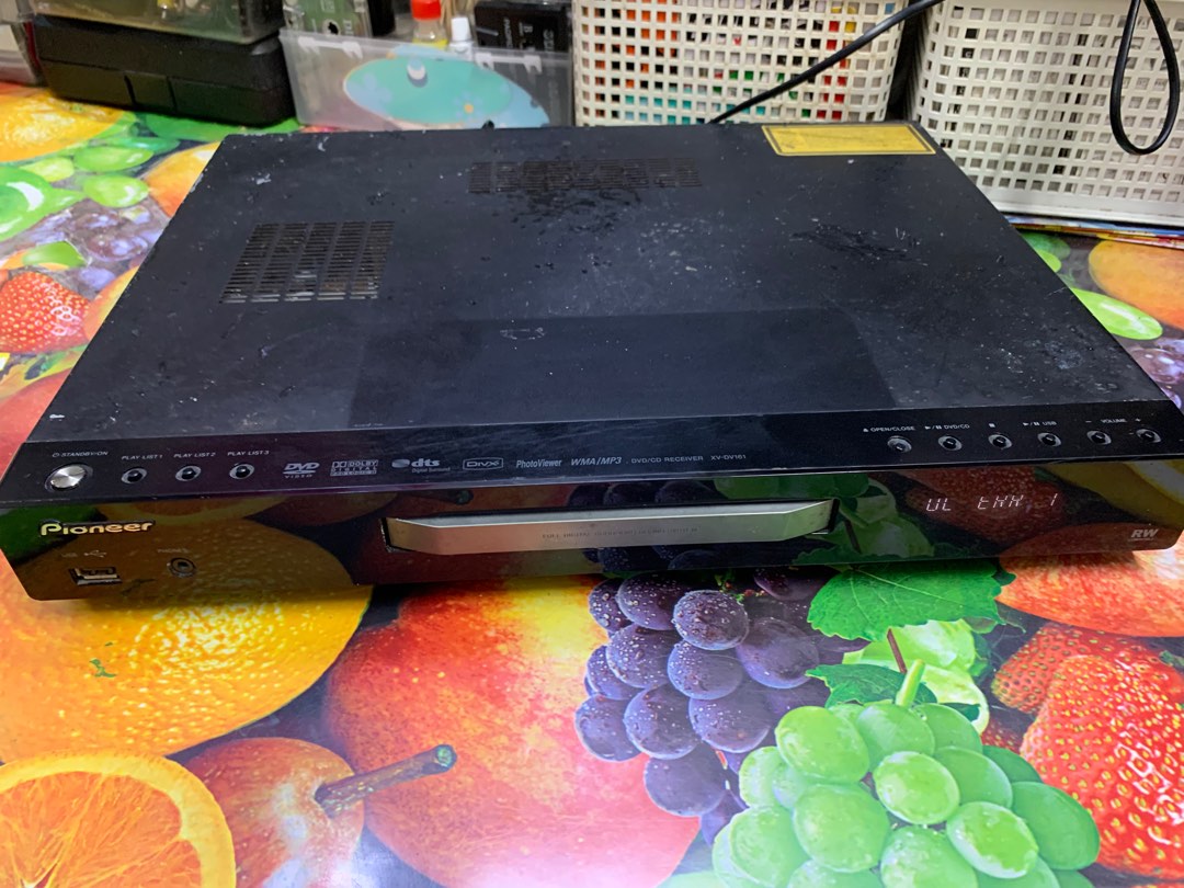 PIONEER XV-DV161 DVD /CD Receiver - faulty / rosak, TV & Home ...
