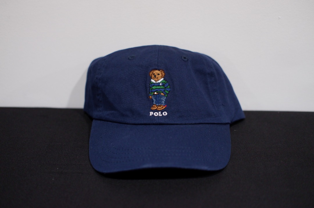 Polo Bear Navy Blue dad hat/cap by Polo Ralph Lauren, Men's Fashion ...