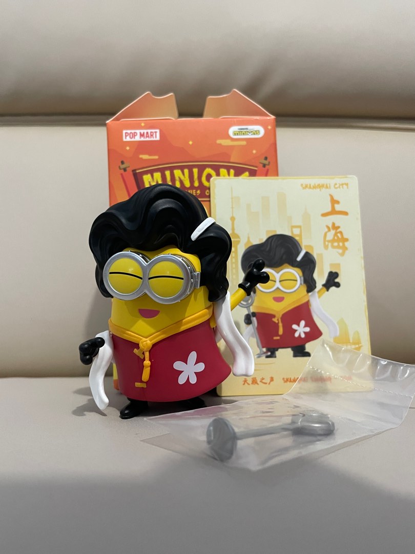 POP MART Minion Travelogues of Chinese Series Figure, Antik, Pajangan ...