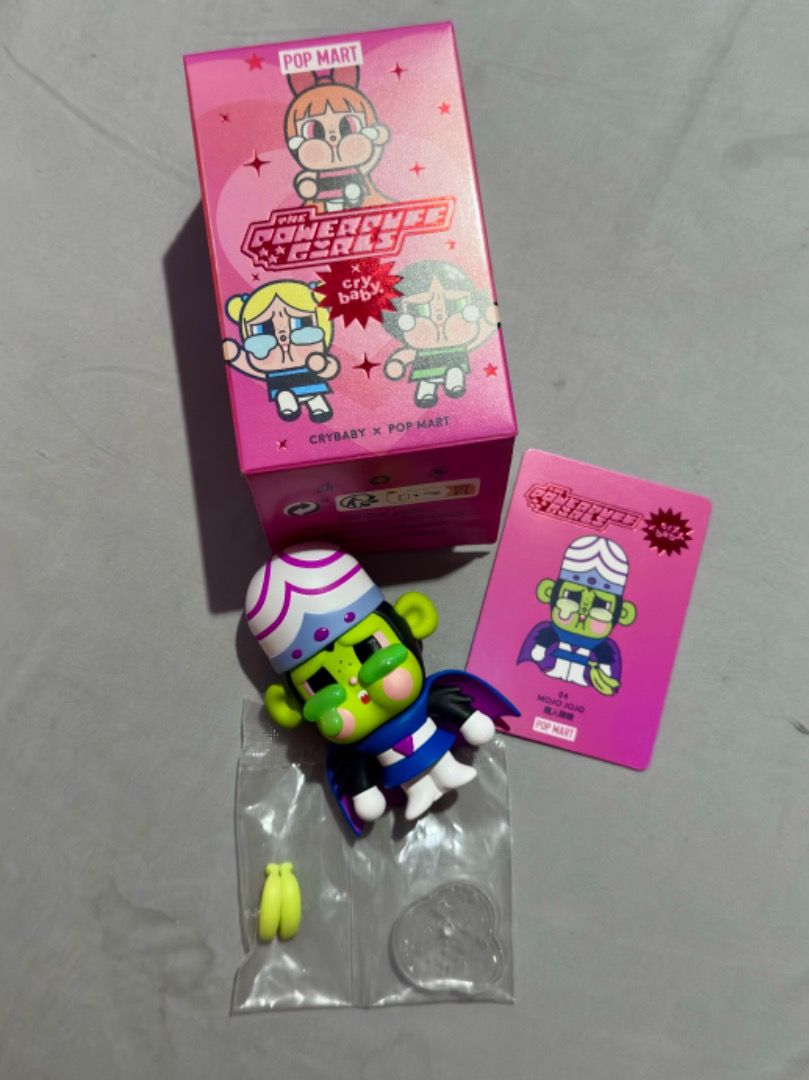 Popmart Cry Baby x Powerpuff Girls, Hobbies & Toys, Toys & Games on ...