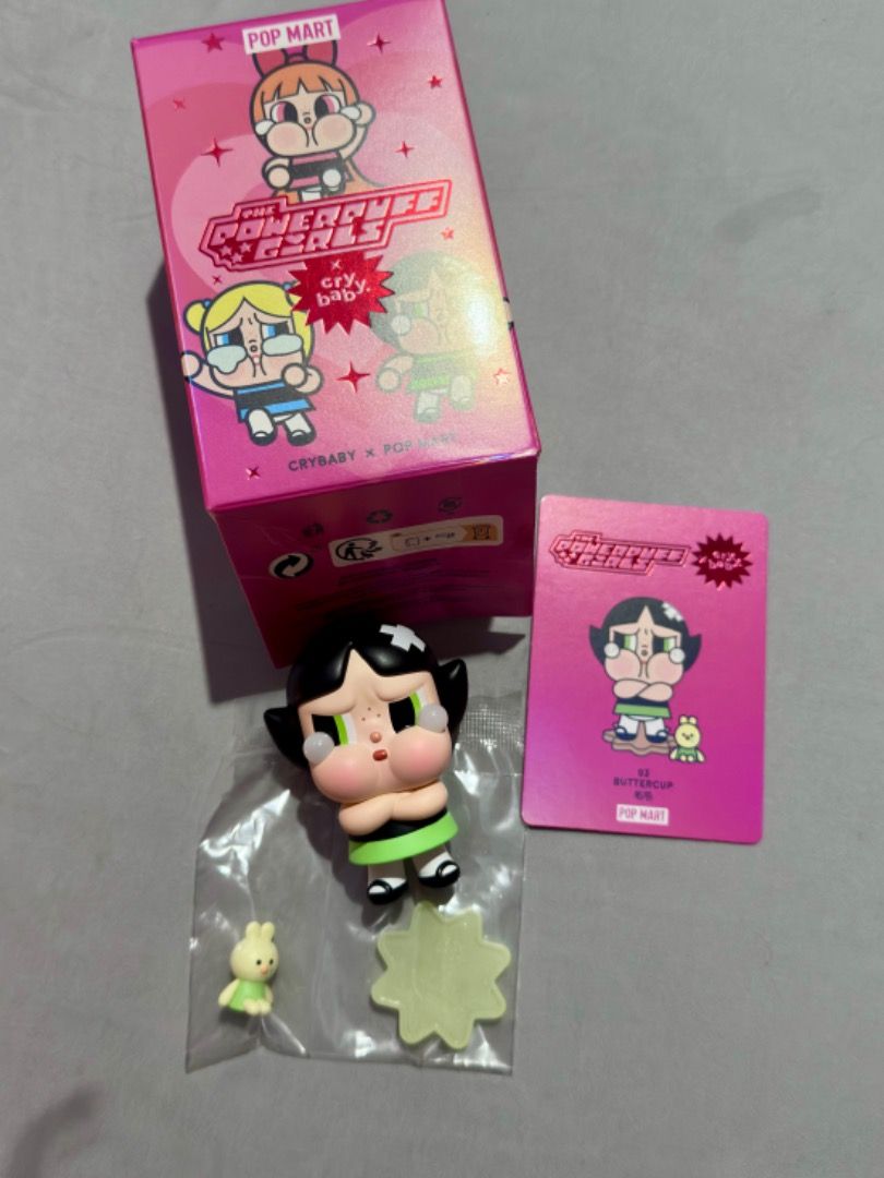 Popmart Cry Baby x Powerpuff Girls, Hobbies & Toys, Toys & Games on ...