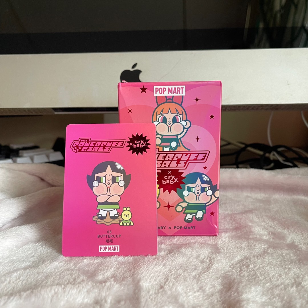 Popmart Crybaby x Powerpuff Girls Buttercup, Hobbies & Toys ...