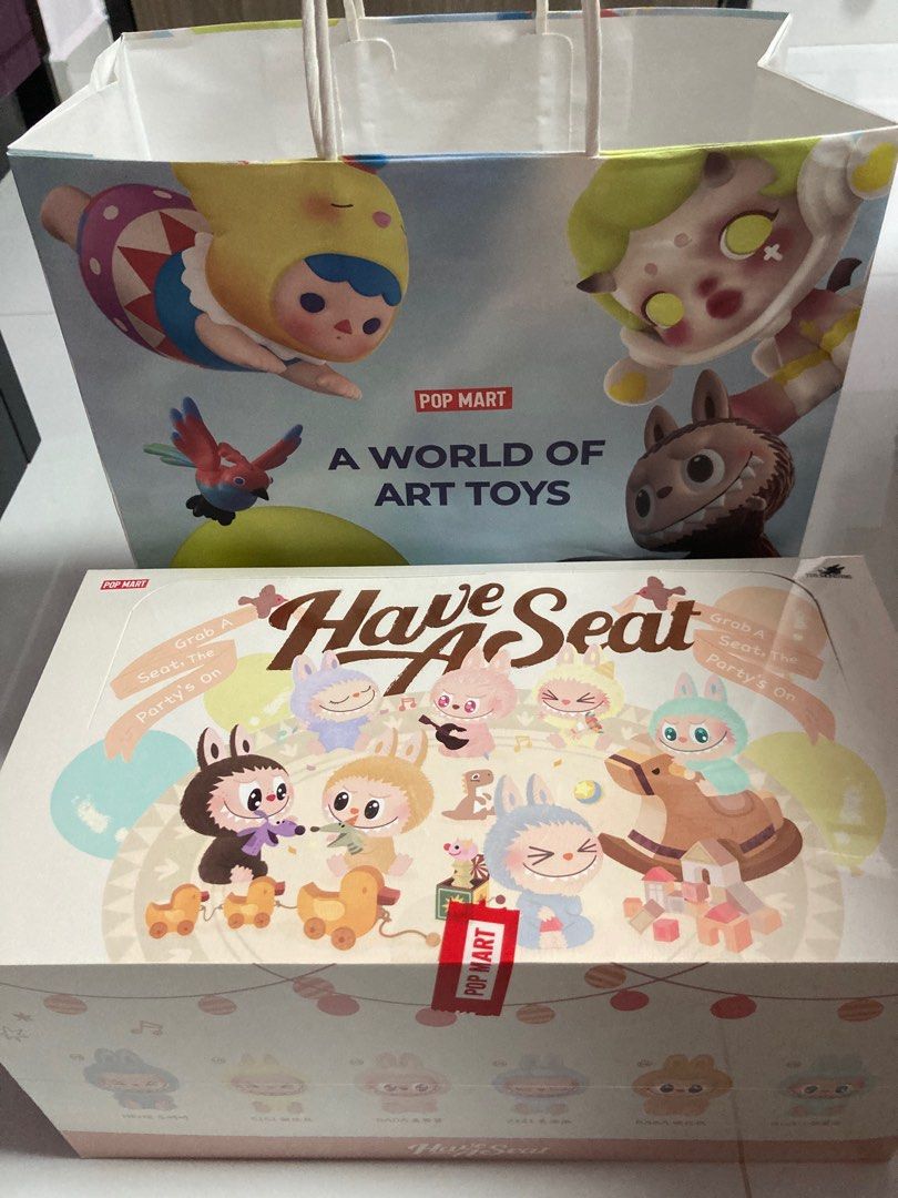 Popmart Labubu V2 BNIB, Hobbies & Toys, Toys & Games on Carousell