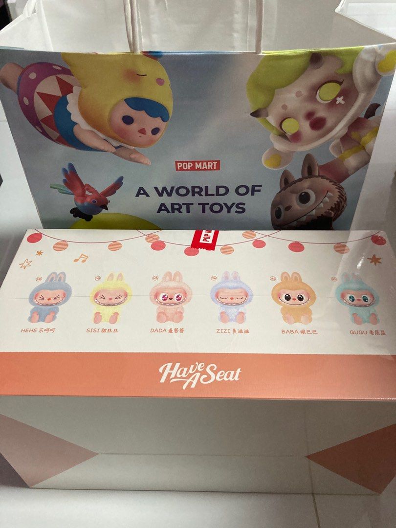 Popmart Labubu V2 BNIB, Hobbies & Toys, Toys & Games on Carousell