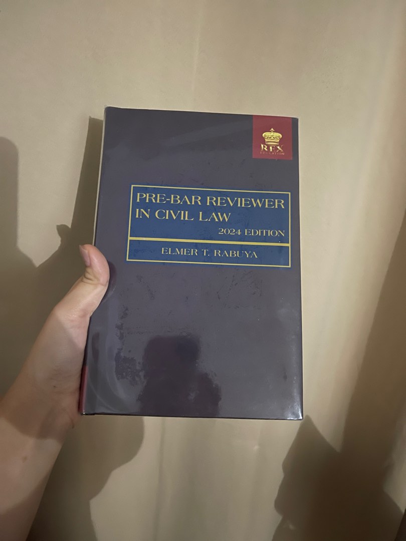 Pre bar reviewer (2024) Rabuya, Hobbies & Toys, Books & Magazines, Textbooks on Carousell