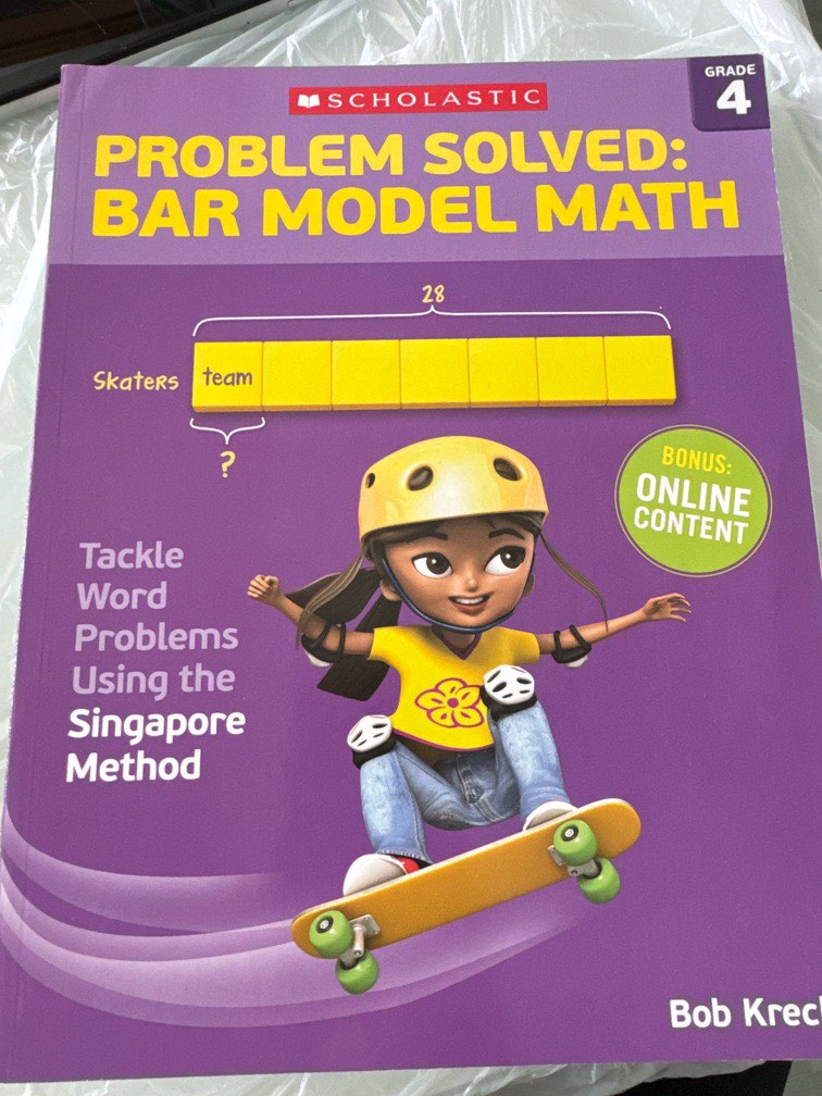 Problem solved bar model math 4, 興趣及遊戲, 書本 & 文具, 教科書 - Carousell Problem solved bar model math 4, 興趣及遊戲, 書本 & 文具, 教科書 - Carousell