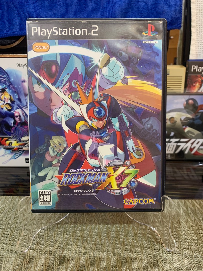 PS2 Rockman Megaman X7 Japanese Playstation 2, Video Gaming, Video ...