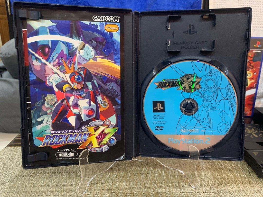 PS2 Rockman Megaman X7 Japanese Playstation 2, Video Gaming, Video ...