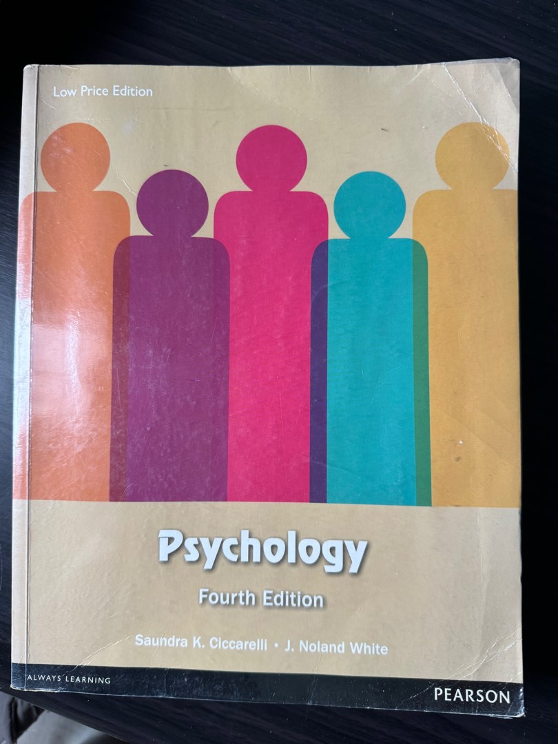 Psychology 4th Edition by Saundra Ciccarelli & J. Noland White, Hobbies ...