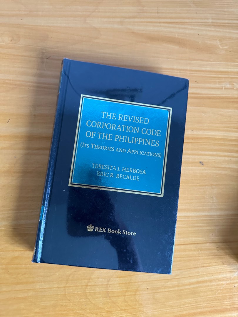 Revised Corporation Code of the Philippines | Herbosa & Recalde | 2019 ...